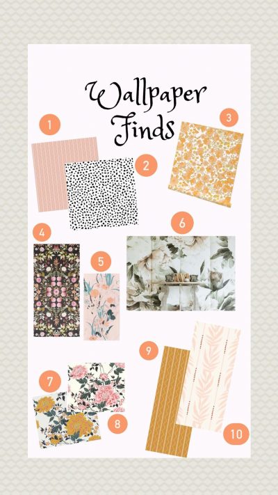 My Favorite Wallpaper Finds! – As Told By Michelle